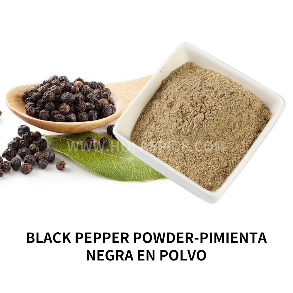 Black pepper powder-Pimienta Negra en polvo - HOLASPICE